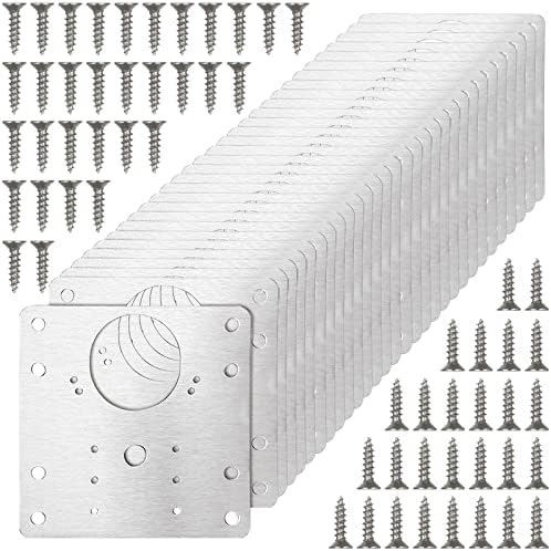 MIVIDE 30PCS Hinge Repair Plate, Cabinet Hinge Repair Plate, Kitchen ...