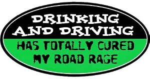 Amazon.com - Drinking and Driving - Bumper Stickers