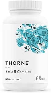 Thorne B Complex - B Vitamins in Their Active Forms - 60 Capsules ...