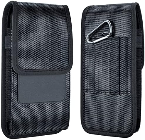 Amazon.com: BOMEA Rugged Nylon Holster for iPhone 16/16e/15/14/13/12/11 ...