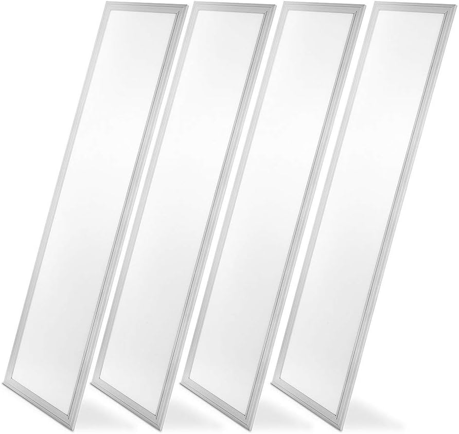 CHIUER 40W 1x4ft LED Panel Light Flat Ceiling Fixture Fluorescent ...