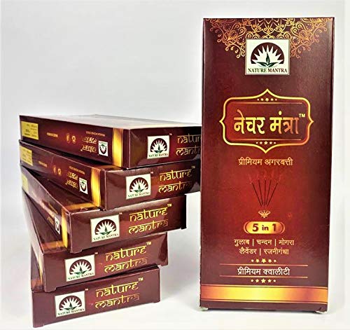 Nature Mantra 5 in 1 Incense Stick- Pack of 6 : Amazon.in: Home & Kitchen