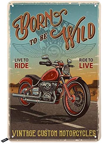Amazon.com : Metal Tin Sign Triumph Motorcycle with British Flag Pub ...