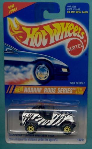 Amazon.com: Mattel Hot Wheels 1995 1:64 Scale Roll Patrol Roarin Rods ...