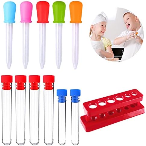 EQLEF Dropper Pipettes Silicone 5 ML for Kids Water Play and Candy ...