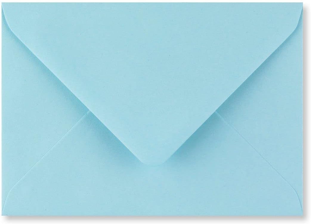 arkCRAFT 25 x C6 Premium Envelopes 100gsm 114mm x 162mm (Baby Blue ...