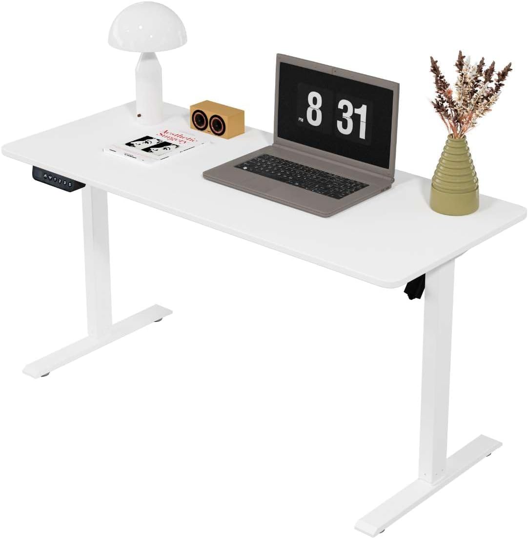 Claiks Schreibtisch Höhenverstellbar Elektrisch, Höhenverstellbarer ...