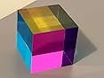 Amazon.com: Color Cube in Acrylic (50mm) Perfect Desk Toy for Creatives ...