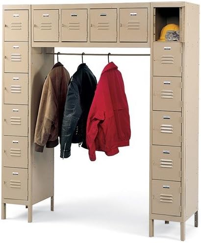 Amazon.com: Edsal 16-Person Locker - 12x18x12" Openings - Unassembled ...