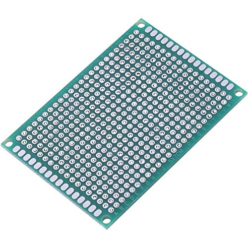 3NH® 40 pcs Double-Side Breadboard Circuit Prototype DIY PCB Board 2x8 ...