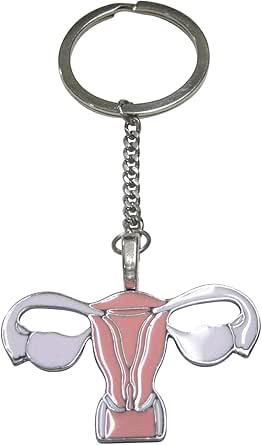 Amazon.com: Kiola Designs Pink Toned OBGYN Anatomy Uterus Pendant ...