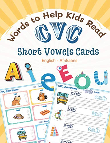 Cvc Words To Help Kids Read Short Vowels Cards E | Desertcart Sri Lanka