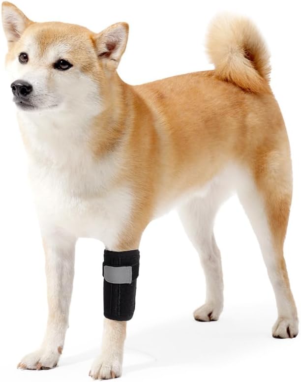 SUYUKU 2 Pack Dog Joint Hock Support Canine Leg Hock Wrap Sleeve Dog ...