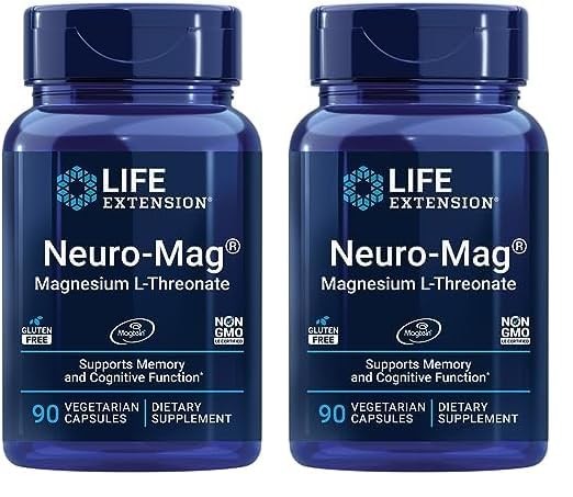Amazon.com: Life Extension Neuro-mag Magnesium L-threonate, Magnesium L ...