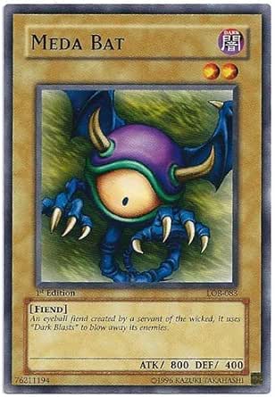 Amazon.co.jp: 遊戯王カード アジア版 Meda Bat(D・ナポレオン) ノーマル (1stEdition) LOB-083 : ホビー