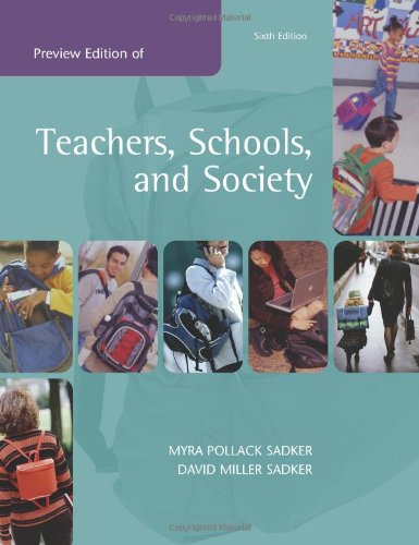 Amazon | Teachers, Schools, and Society | Sadker, Myra Pollack, Sadker ...