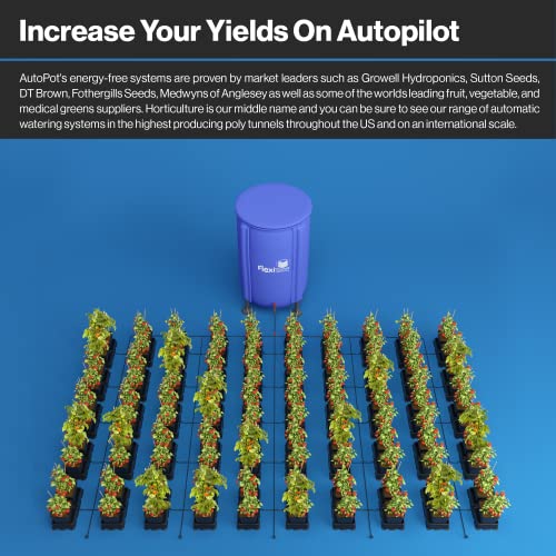 AutoPot Easy2Grow 100Pot XL APWS122L Self-Watering System, Gravity-Fed ...