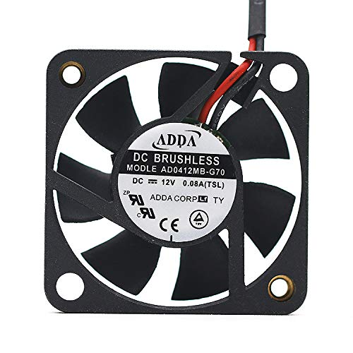 Amazon.com: for ADDA AD0412MB-G70 4010 12V 0.08A 8cm/cm Silent Cooling ...