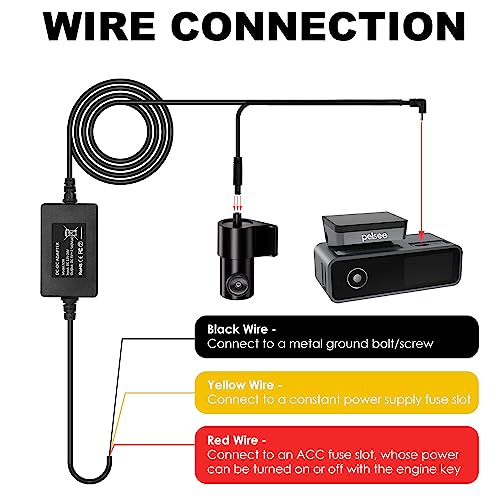 Snapklik.com : Dash Cam Hardwire Kit, Pelsee Full Set Hard Wire Kit ...