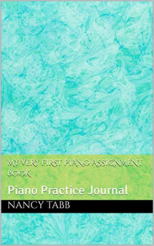 Amazon.com: My Very First Piano Assignment Book: Piano Practice Journal ...