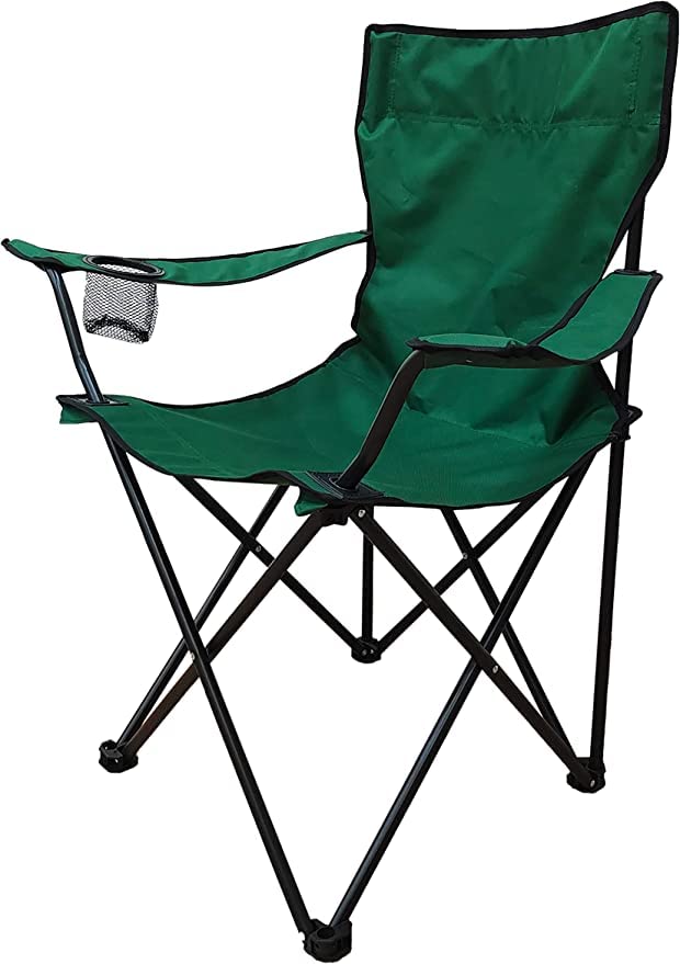 Kresal Polyester Folding Chair with Portable Carry Bag, Adult Portable ...