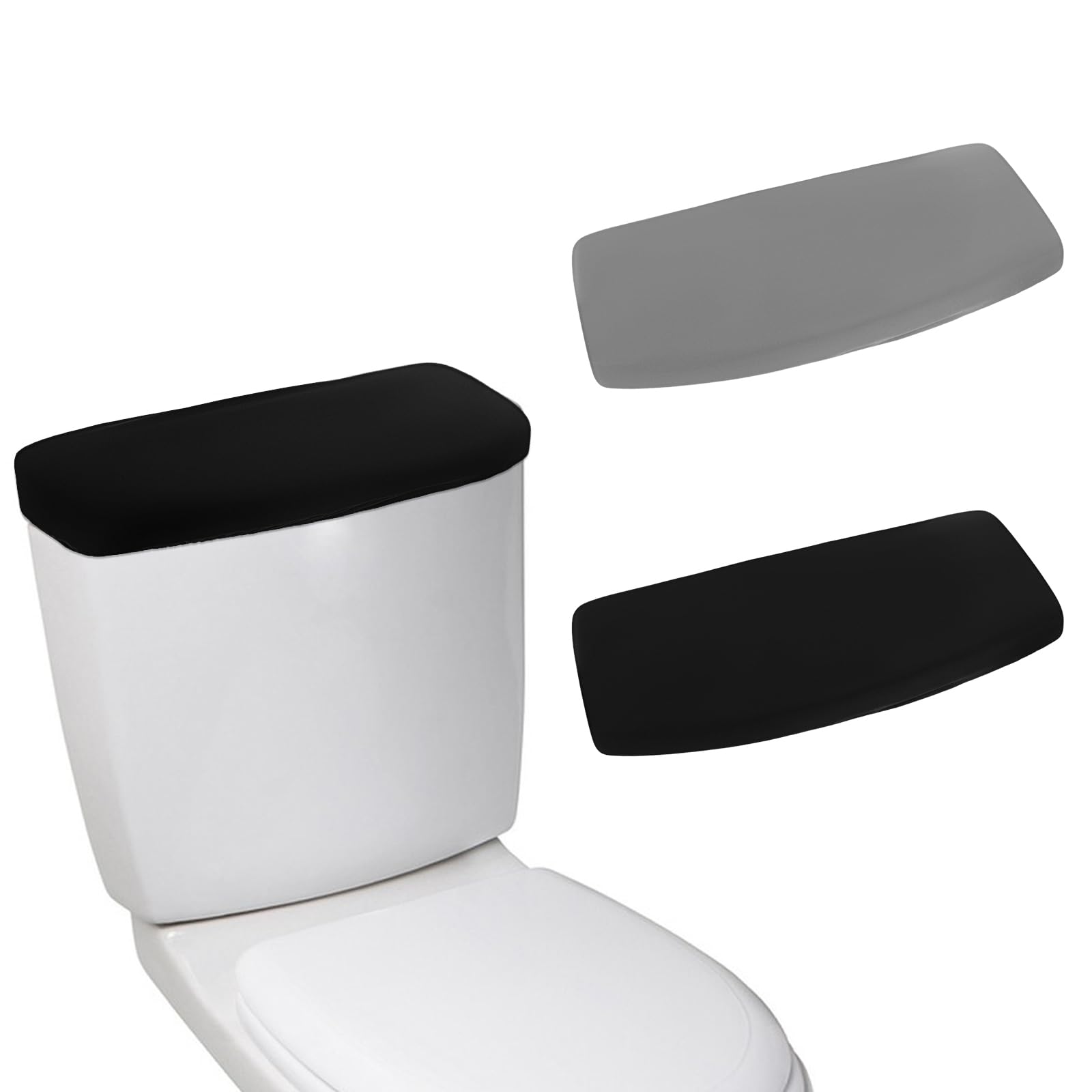 Amazon.com: JJUNW 2Pcs Toilet Tank Cover, Toilet Tank Lid Cover, Toilet ...