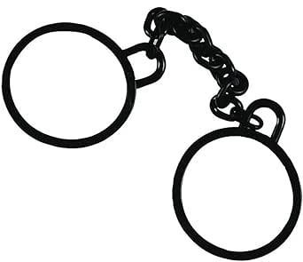 Amazon.com: Forum Novelties Black Shackles Costume Prop : Clothing ...