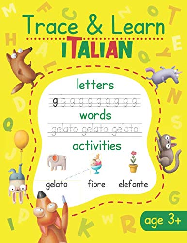 Trace & Learn Italian: Italian Handwriting Practice - Lots of Italian ...