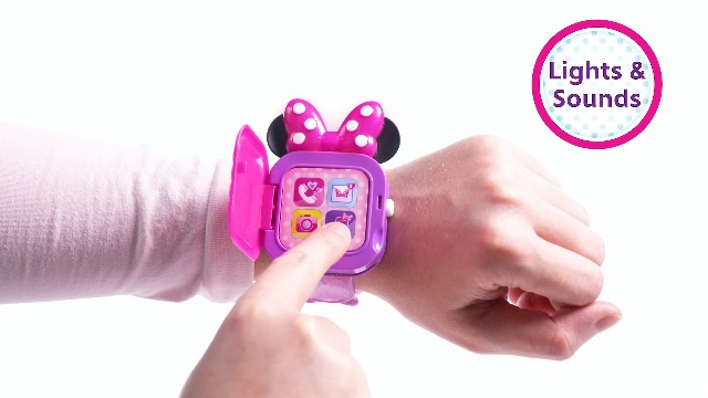 Snapklik.com : Disney Junior Minnie Mouse Play Smart Watch