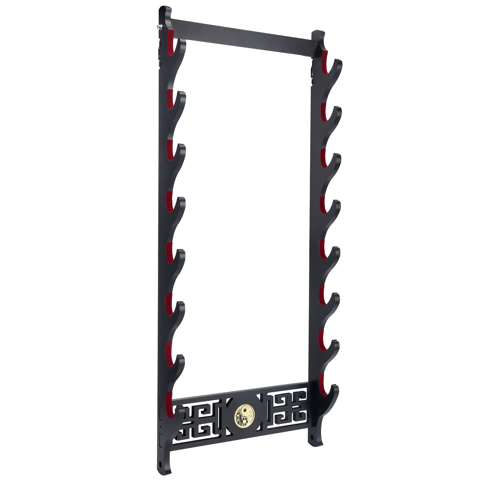 Amazon.com: GUIIYLGG Sword Holder Katana Wall Mount - 8-Tier Tai Chi ...