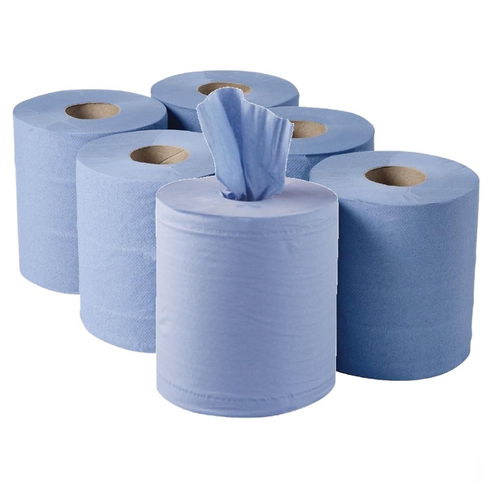 Blue Rolls Centrefeed 2 Ply Embossed Blue Roll Blue Rolls Paper Towel ...