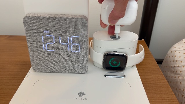Watch Watch before buying Colsur wireless charging station on Amazon Live