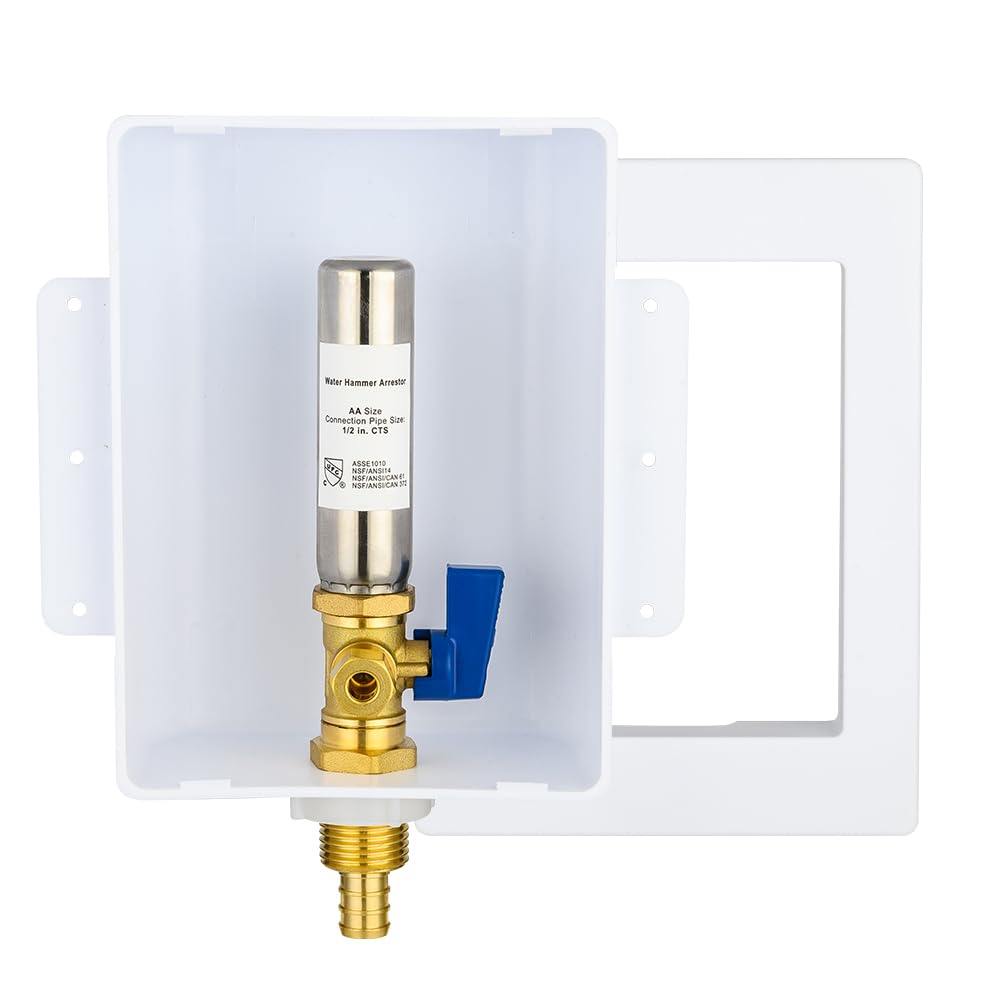 Snapklik.com : EFIELD Premium Ice Maker Box,1/2-Inch Crimp Pex Inlet ...