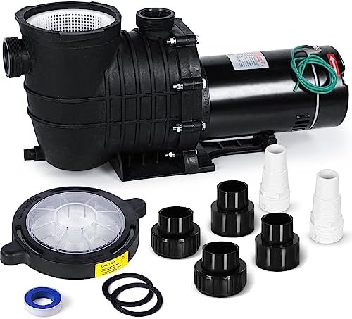 Amazon.com: XtremepowerUS 2-Speed Variable Pool Pump 1.5 HP Swimming ...