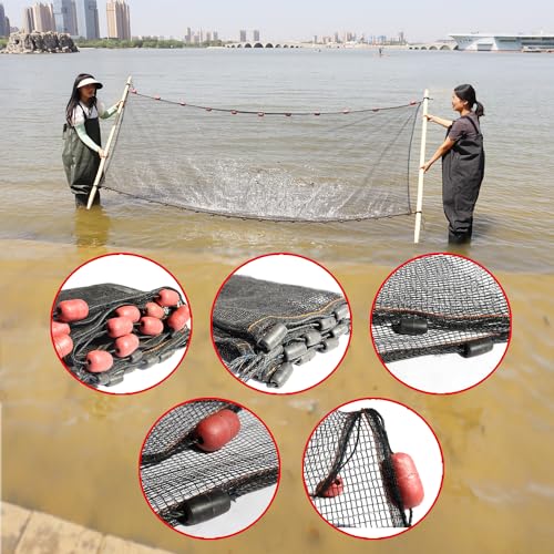 Snapklik.com : Professional Seine Net 4 X 20 Ultra Strong Maximizes ...