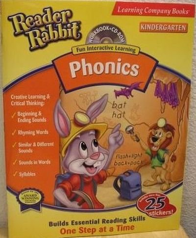 Reader Rabbit Phonics: Kindergarten Interactive Learning with CD rom ...
