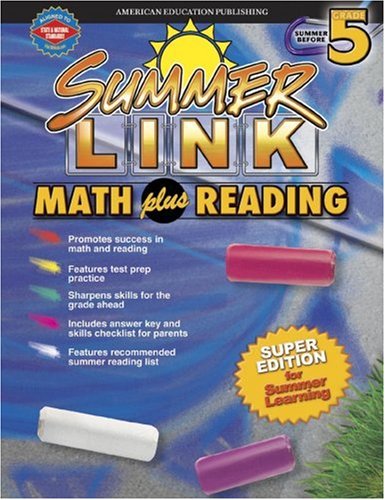 Amazon.com: Summer Link Math plus Reading, Summer Before Grade 5 ...