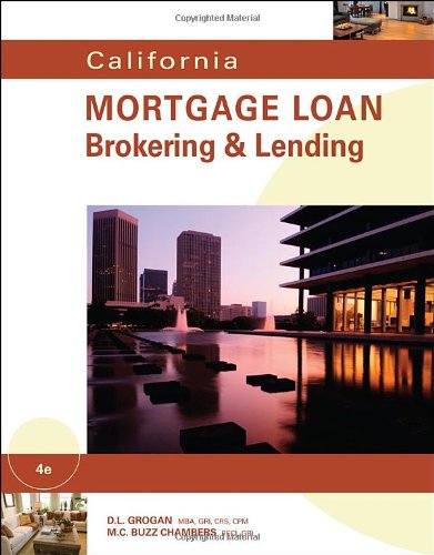 Amazon.com: California Mortgage Loan Brokering and Lending ...