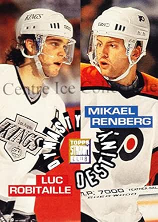 Amazon.com: (CI) Luc Robitaille, Mikael Renberg Hockey Card 1994-95 ...