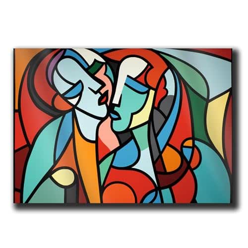 Amazon.com: Love Embrace Drawing, In The Style Of Bold Outline ...