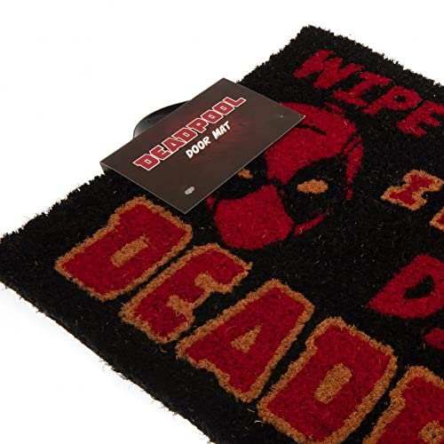 Deadpool Doormat | Wipe Your Feet, I Like Feeling Dirty Mat