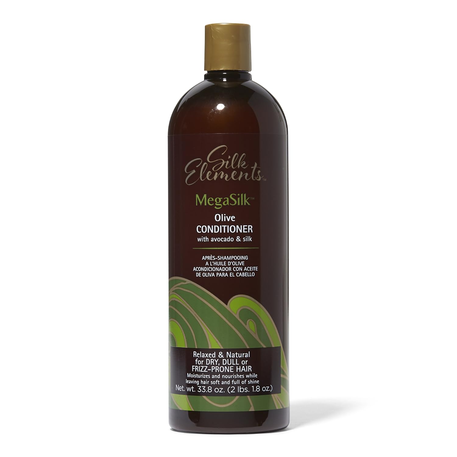 Amazon.com : Silk Elements MegaSilk Olive Conditioner, 33.8oz ...