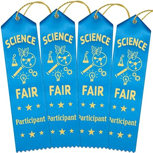 Amazon.com : RibbonsNow Science Fair Participant Ribbons - 100 Island ...