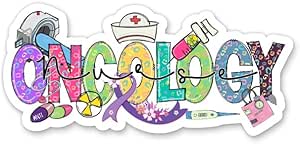 Amazon.com: Oncology Nurse Sticker - 3" Laptop Sticker - Waterproof ...