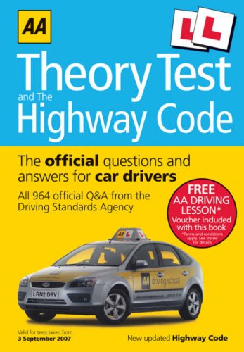 AA Theory Test and the Highway Code: AA Publishing: 9780749556174 ...