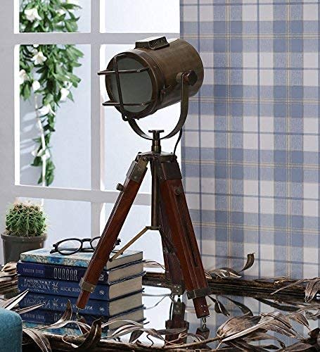 Buy ROYAL HALLMARK Decorative Vintage Small Desk Lamp Antique Finish ...