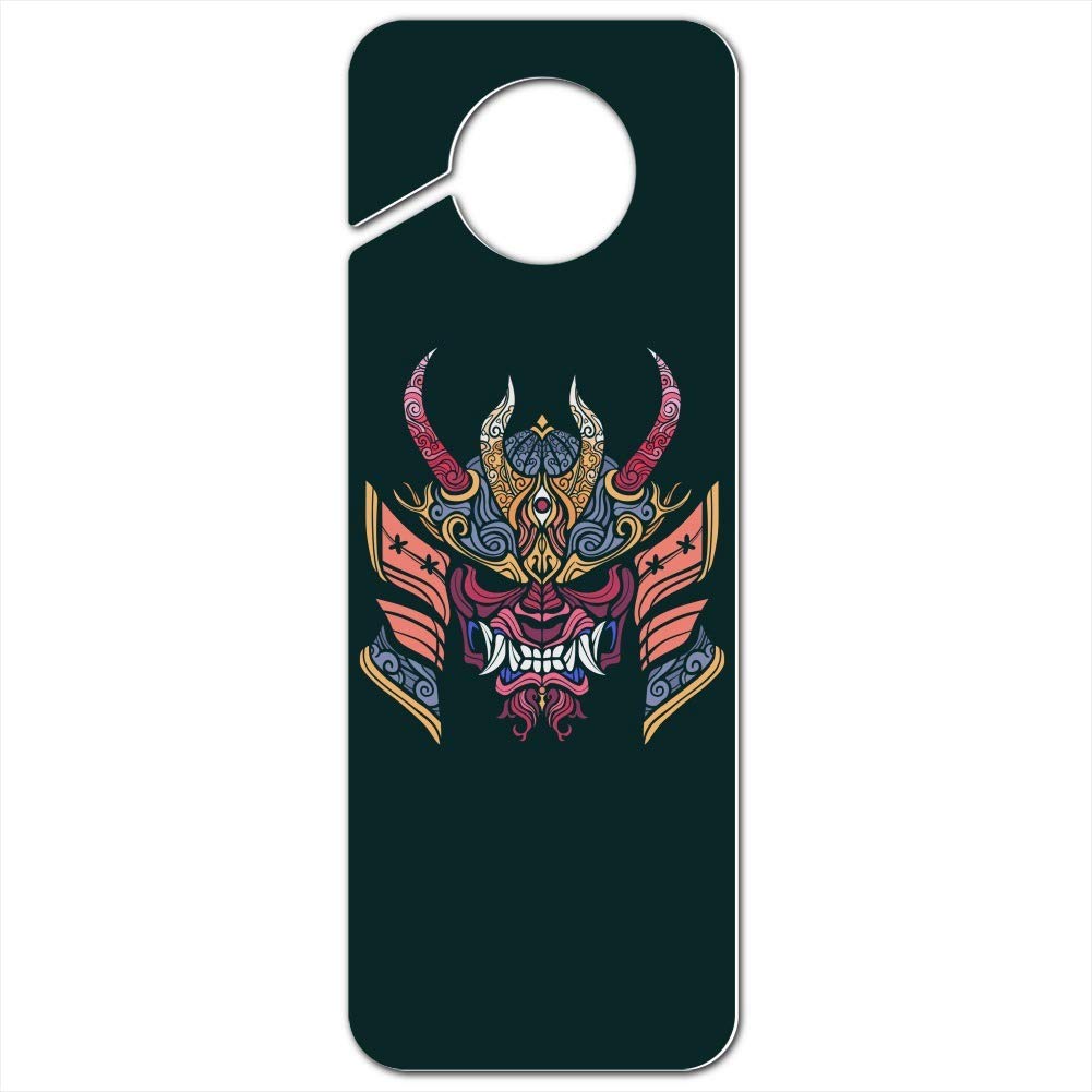 Buy GRAPHICS & MORE Samurai Warrior Japanese Demon Oni Plastic Door ...