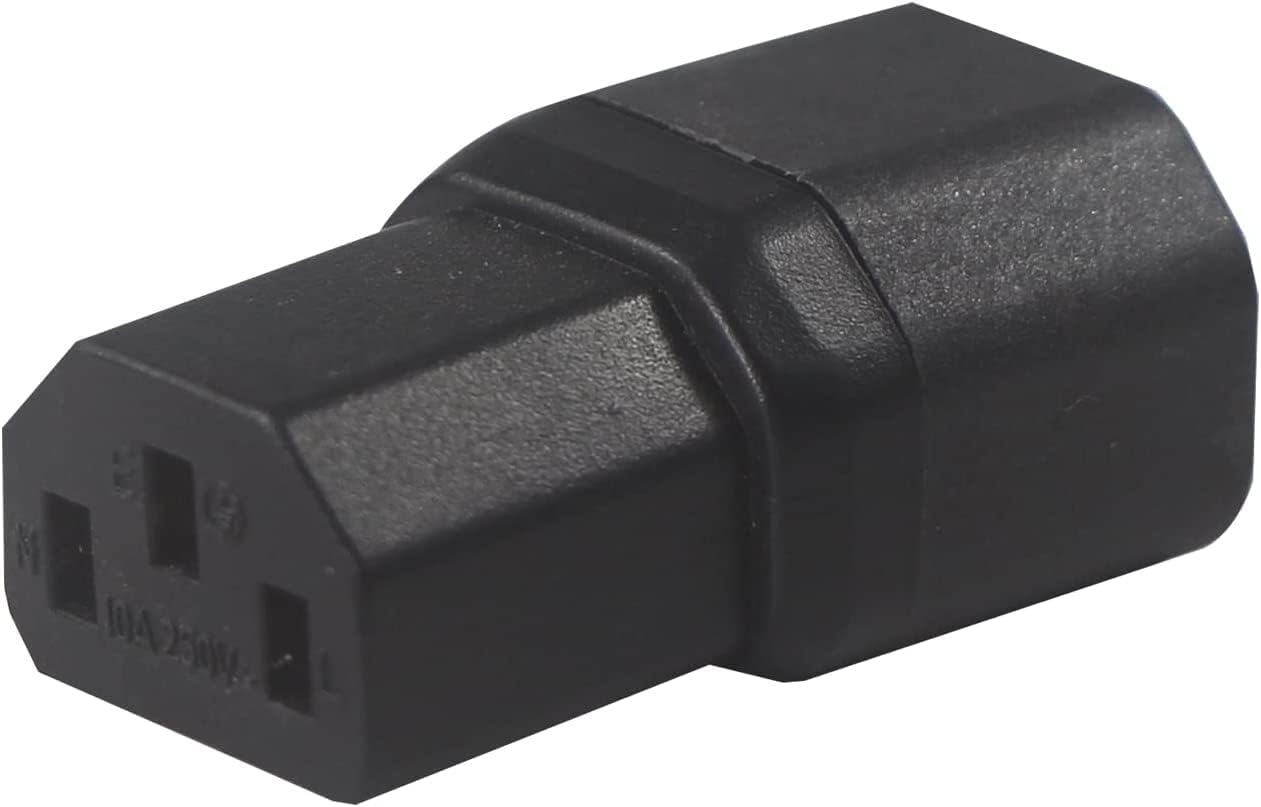 Amazon.com: C13 to C14 Adapter AC Plug Adapter Male to Female Power ...