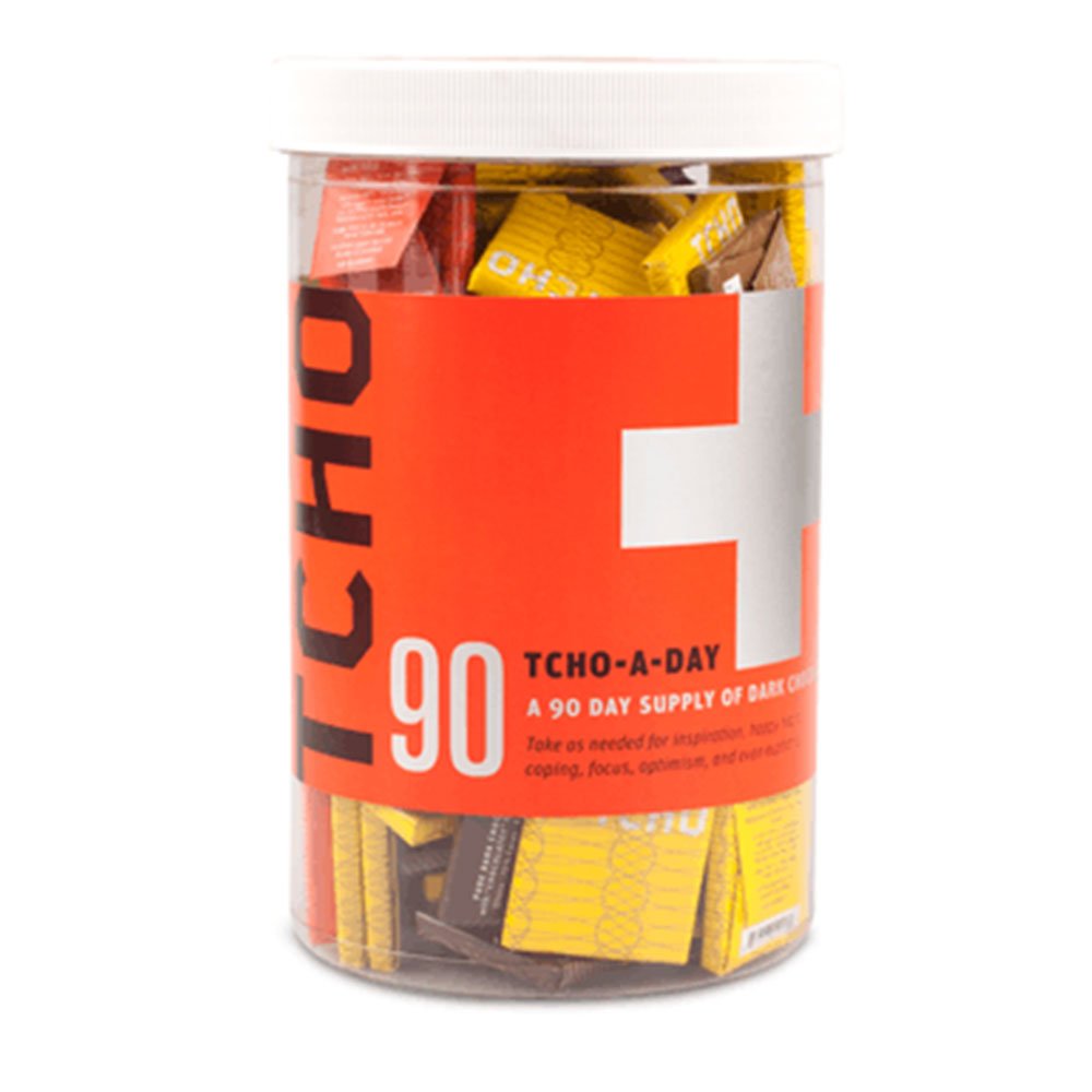 Amazon.com : TCHO Chocolate Bar, Tcho-a-Day, 90 Count : Grocery ...