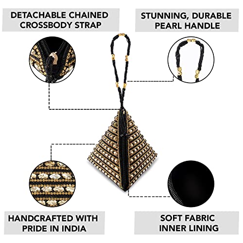 Peora Potli Bags for Women Evening Bag Clutch Ethnic Bride Purse with ...